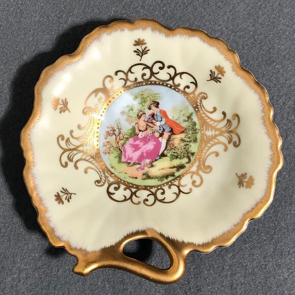 Lefton | Accents | Vintage Lefton 377 Hand Painted Trinket Dish ...